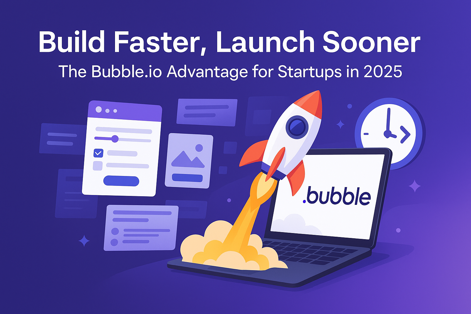 Build Faster, Launch Sooner: The Bubble.io Advantage for Startups in 2025